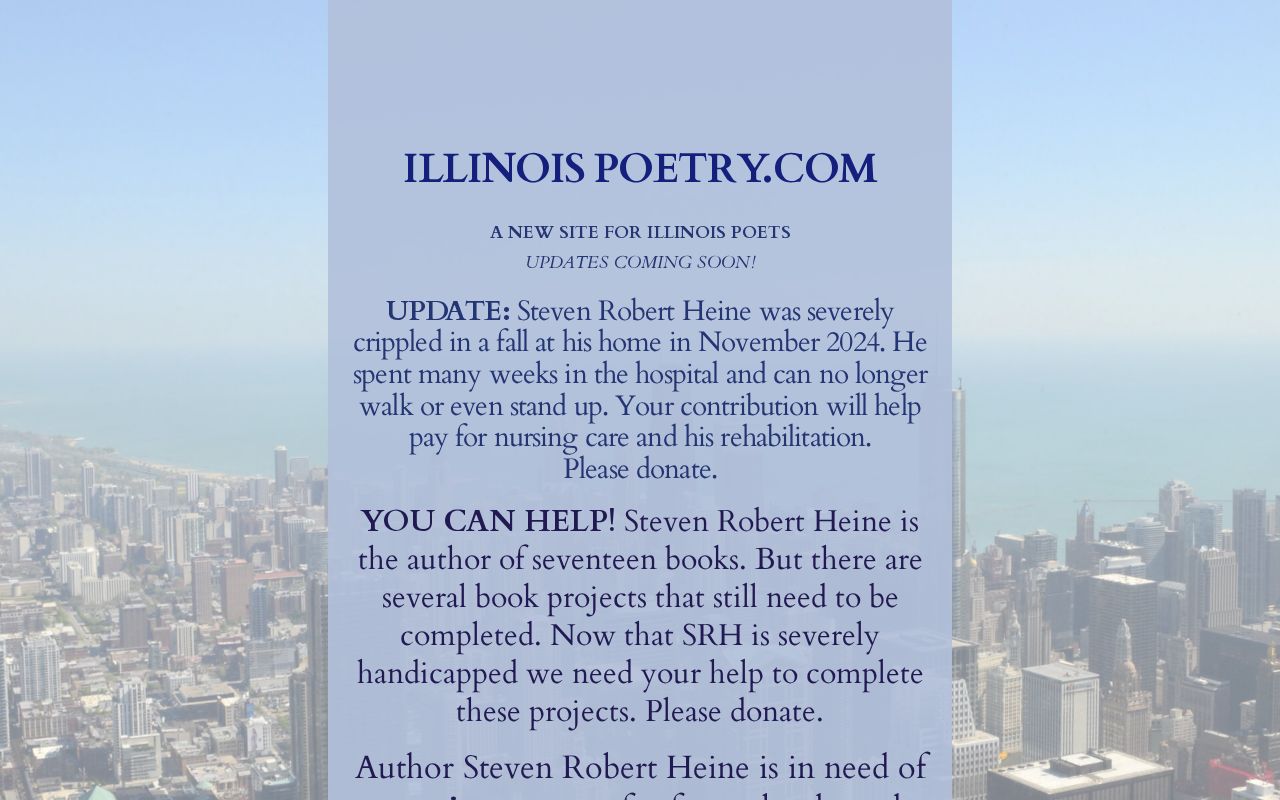 Illinois Poetry dot com.
